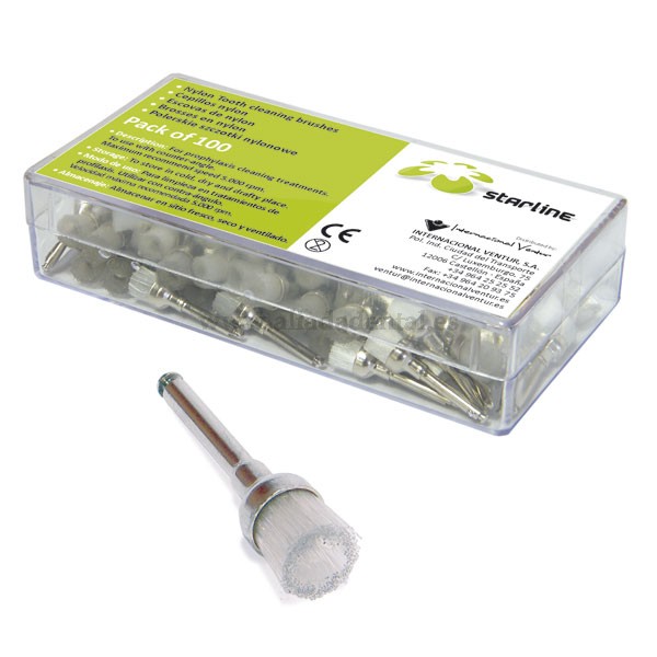 CEPILLO PROFILAXIS NYLON 100u | Depósito Dental Aliada
